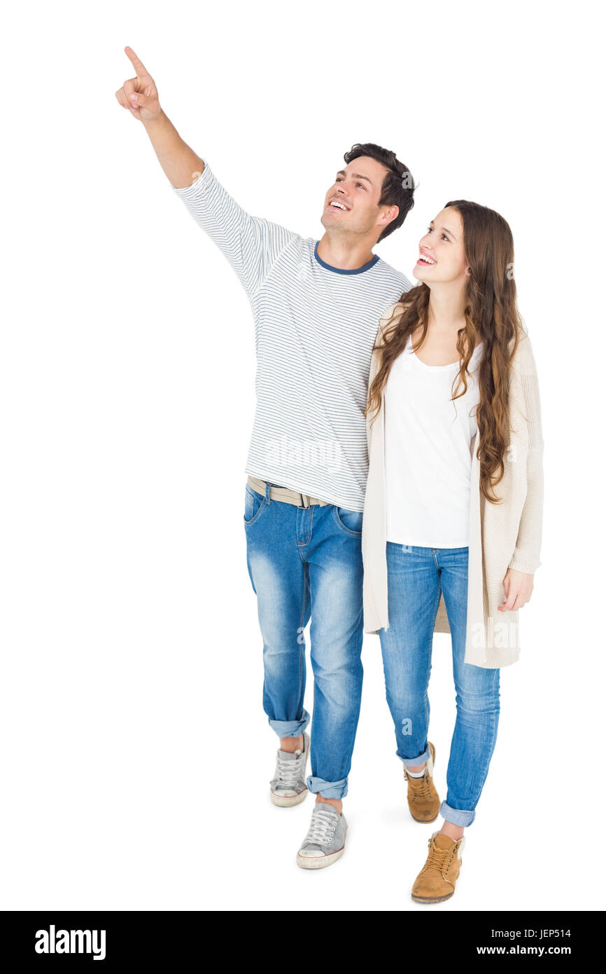 Pointing away Cut Out Stock Images & Pictures - Alamy