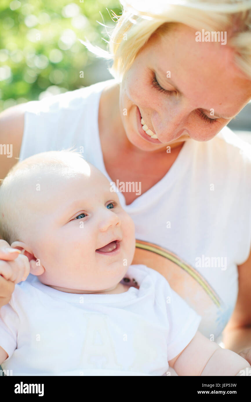 Mother with baby Stock Photo - Alamy