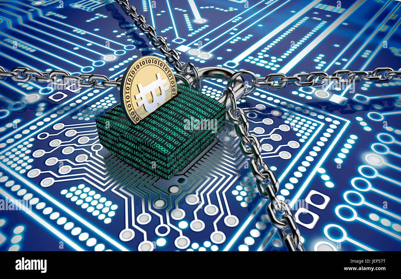 malware or ransomware attack concept padlock with money, clipping path ...