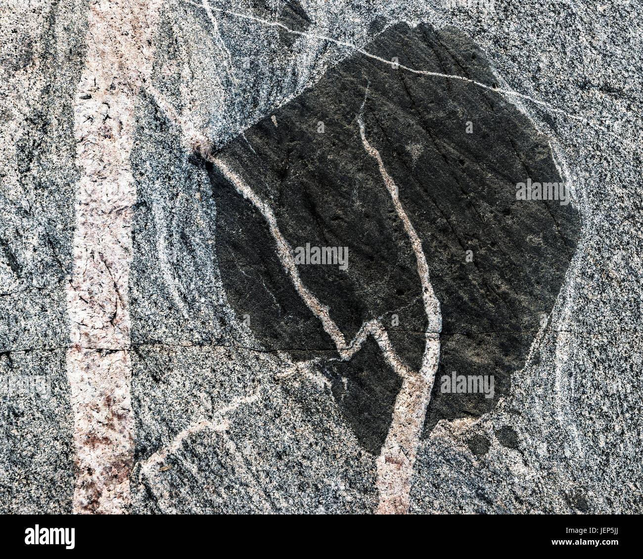Pattern on rock Stock Photo - Alamy
