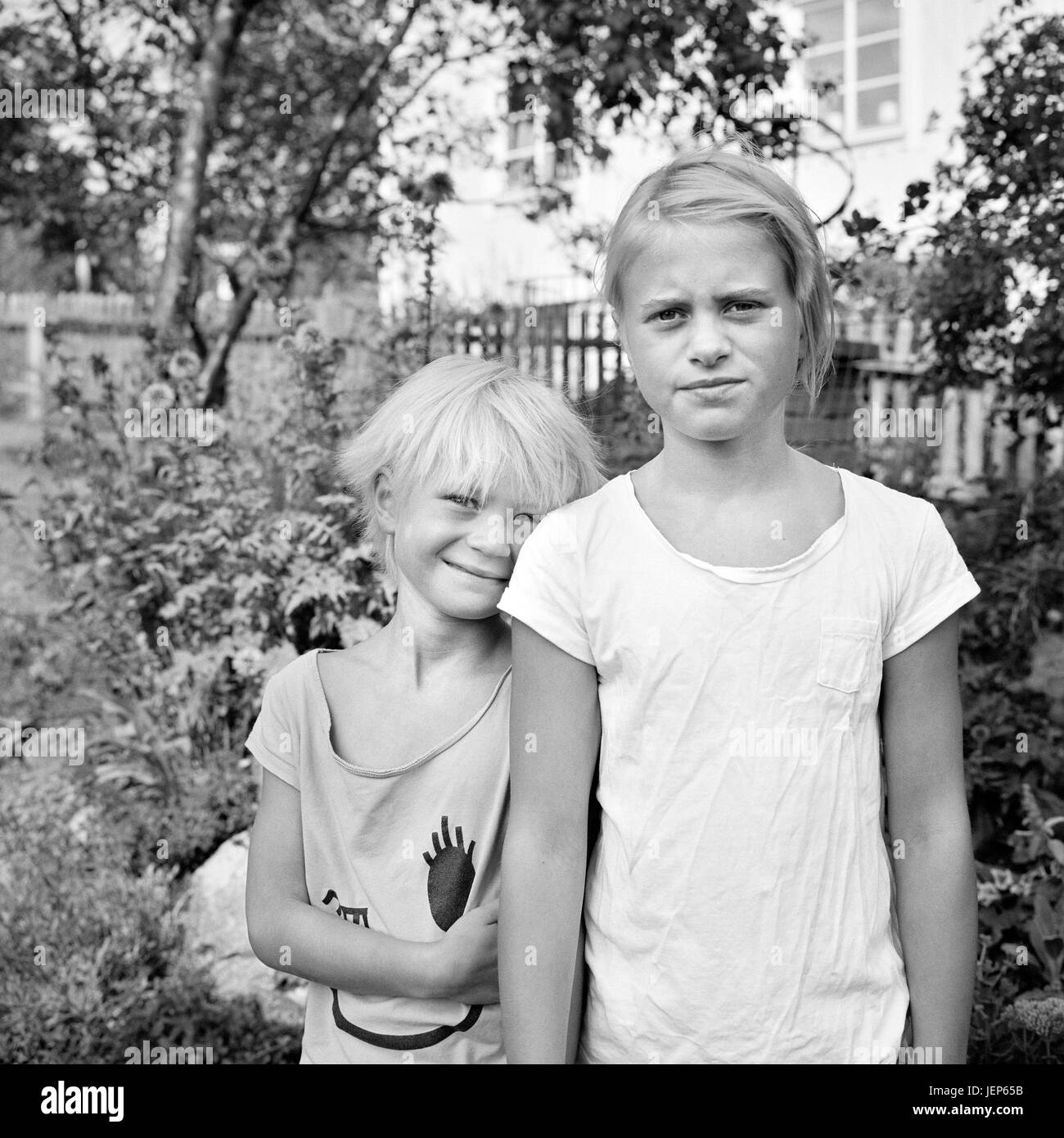 Portrait of girls Stock Photo - Alamy