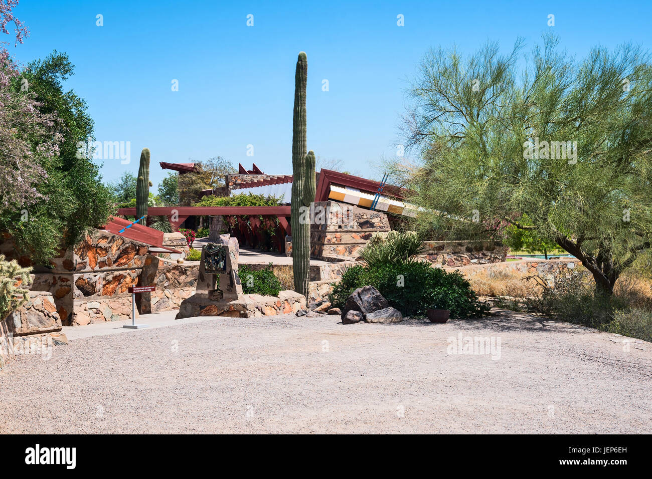 Frank lloyd wright’s taliesin west hi-res stock photography and images - Alamy