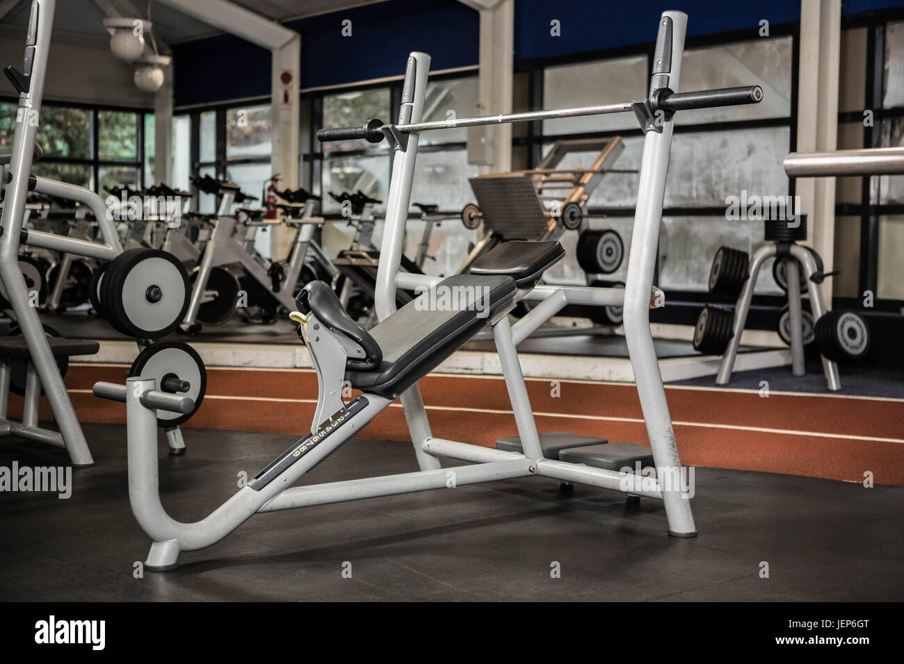 Barbell machines hi-res stock photography and images - Alamy