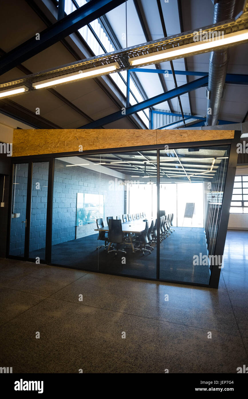 An empty modern conference room in office Stock Photo - Alamy