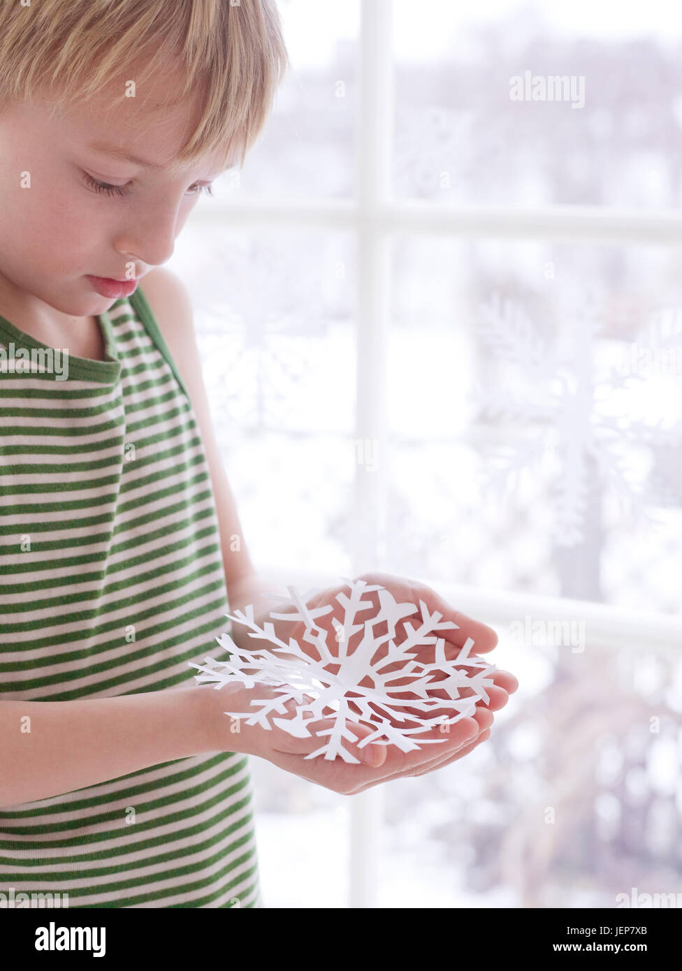 Real snowflake hair hi-res stock photography and images - Alamy