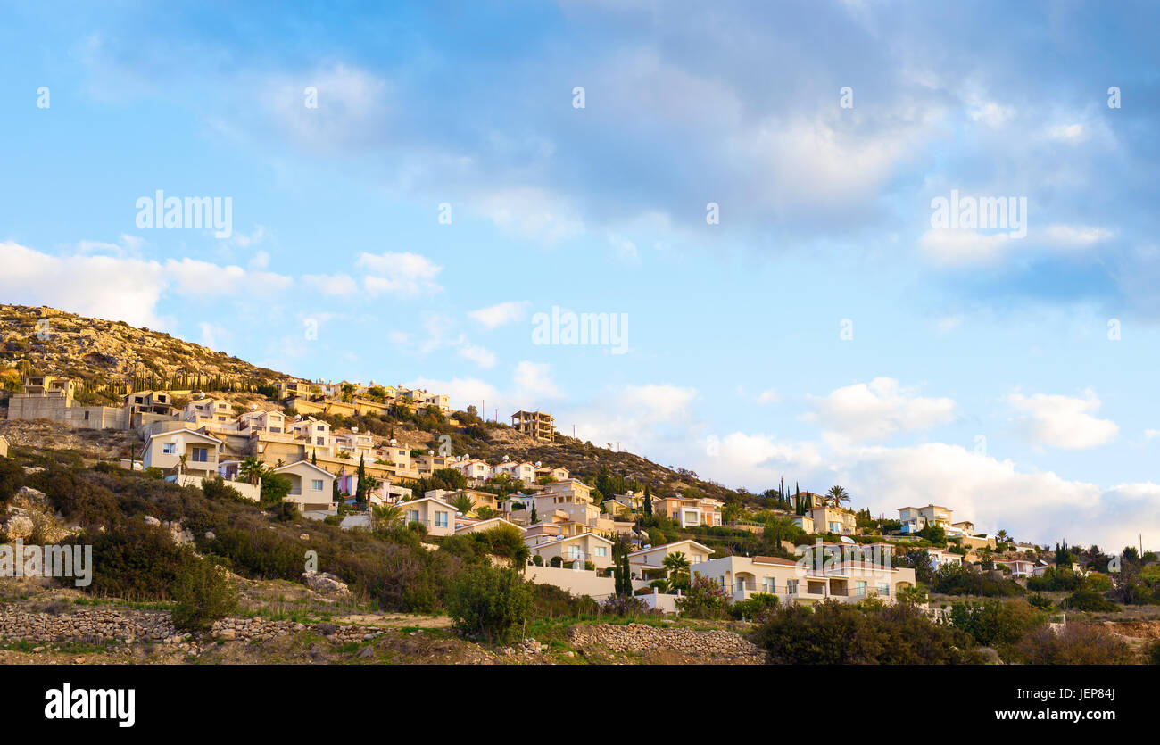 panoramic view of the village in Cyprus Stock Photo - Alamy