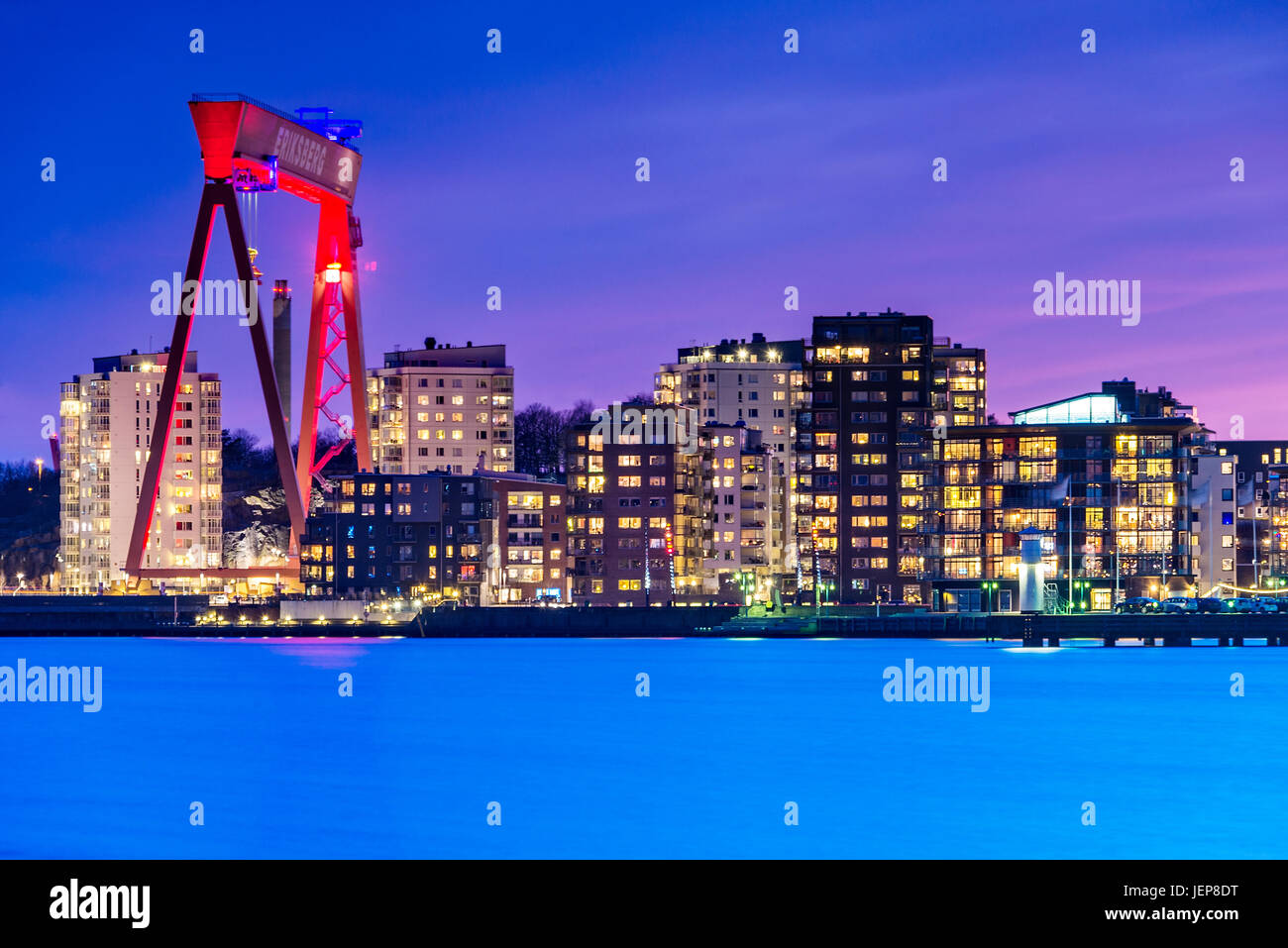 Crane eriksberg gothenburg hi-res stock photography and images - Alamy