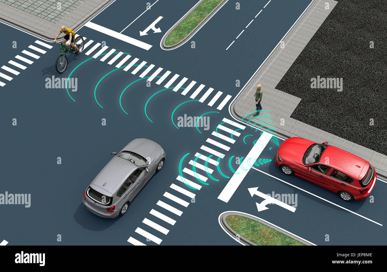 Self driving cars hi-res stock photography and images - Alamy