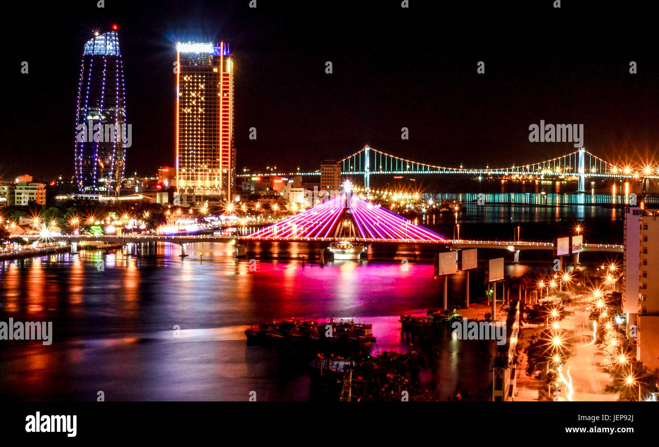 New building in Han river Da Nang city Vietnam Stock Photo - Alamy