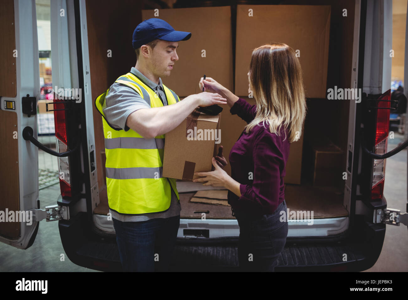 Delivery device hi-res stock photography and images - Alamy