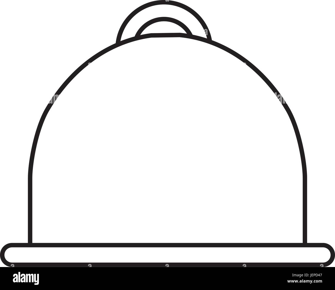 Silver platter and lid Stock Vector Images - Alamy