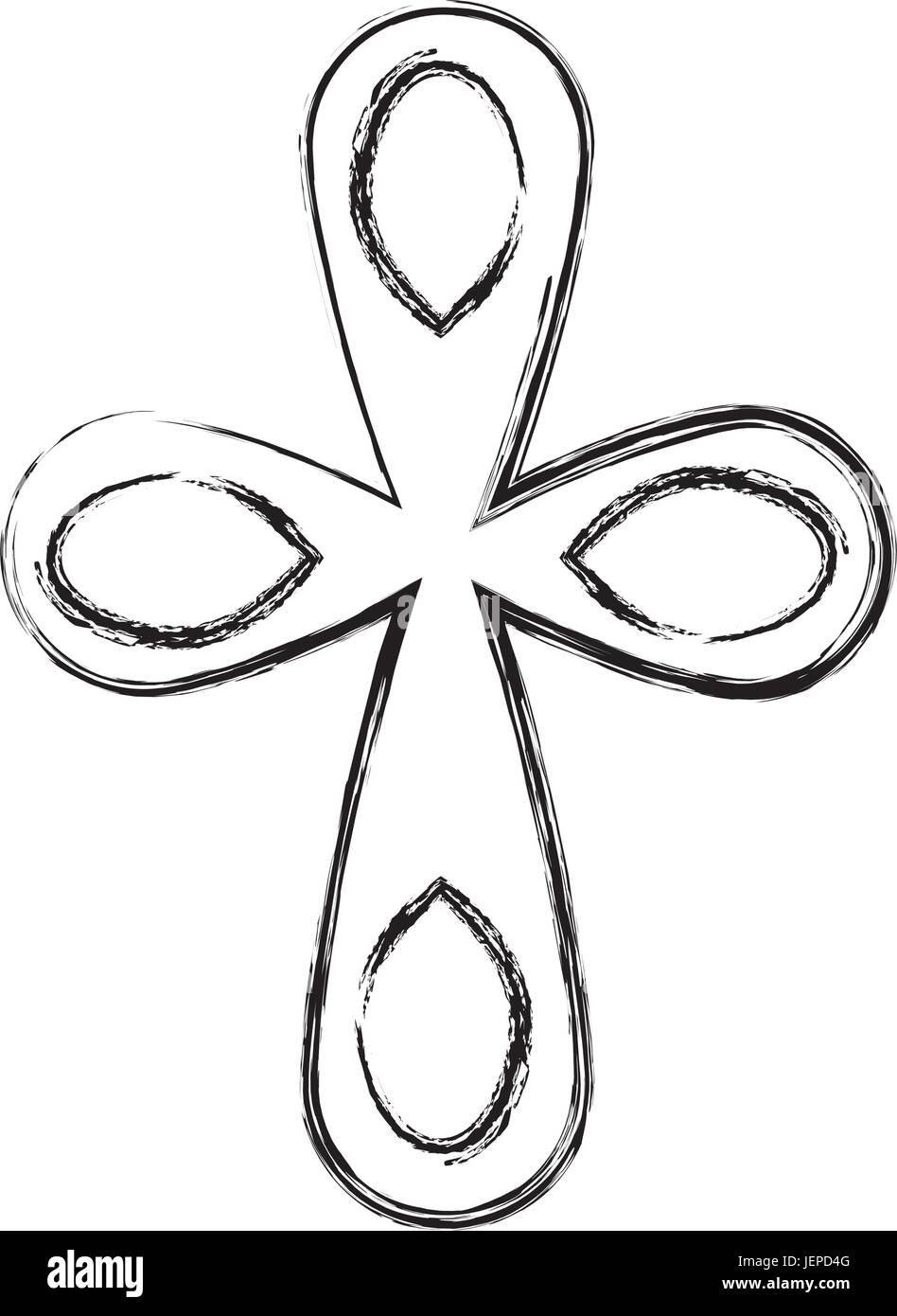religious cross icon Stock Vector Image & Art - Alamy