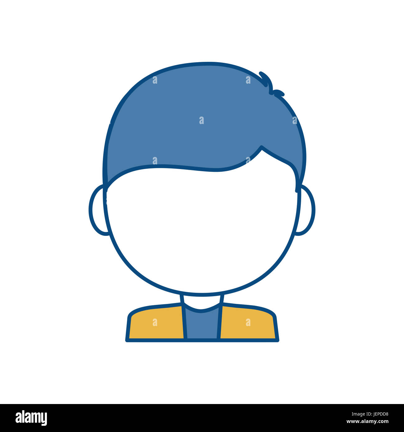 avatar boy icon Stock Photo - Alamy