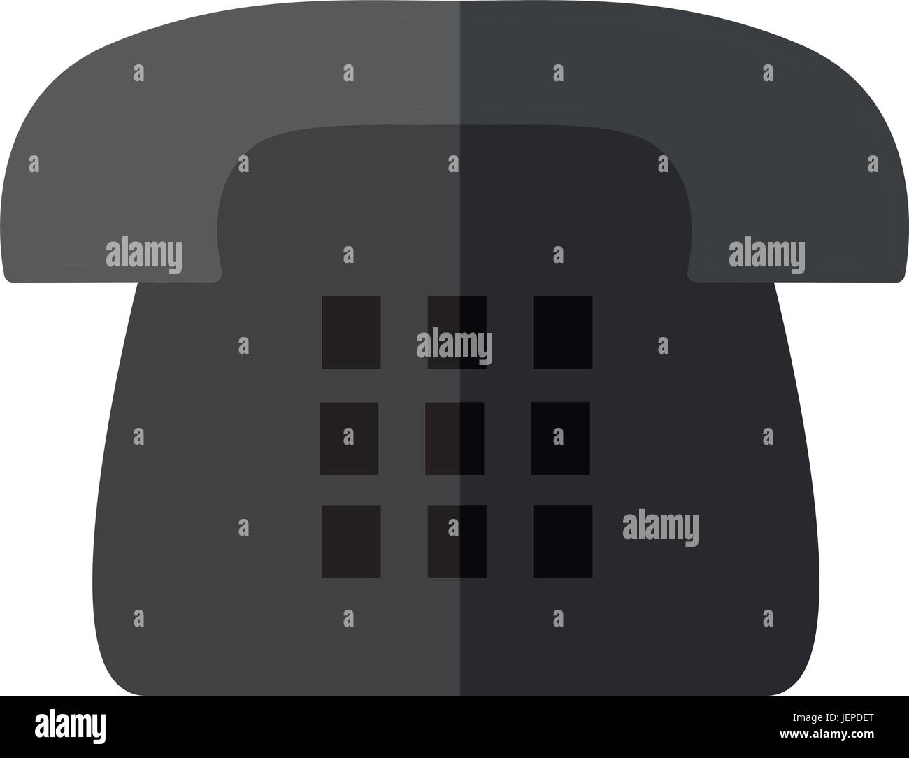 retro phone icon Stock Vector Image & Art - Alamy