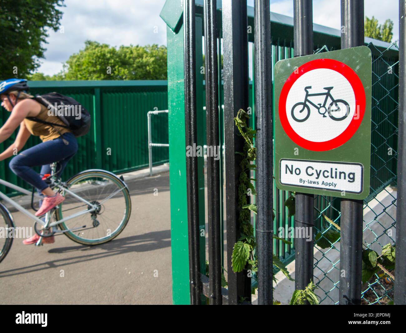 Inconsiderate cycling hi-res stock photography and images - Alamy