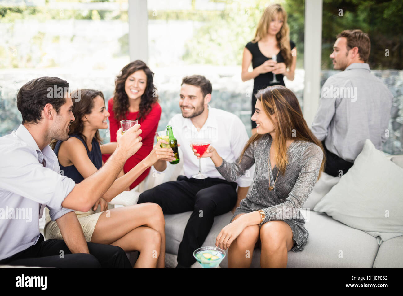 Alcoholic drink drinks beverage talking hi-res stock photography and ...