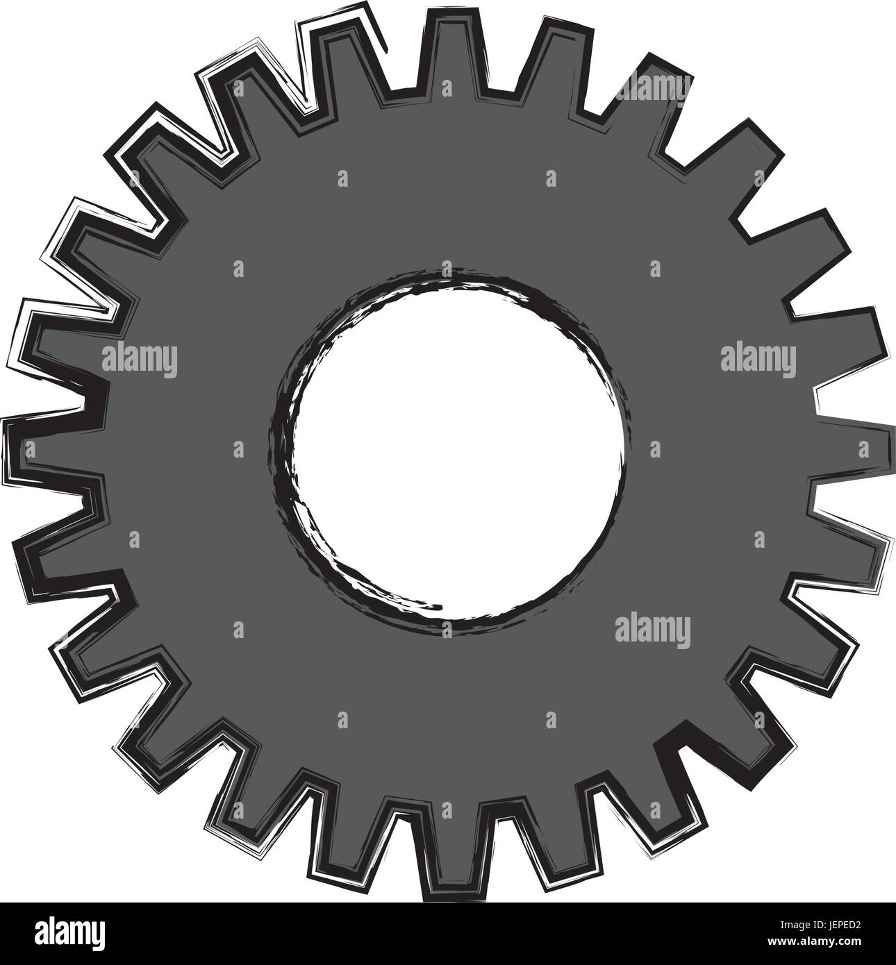 gear wheel icon Stock Vector Image & Art - Alamy