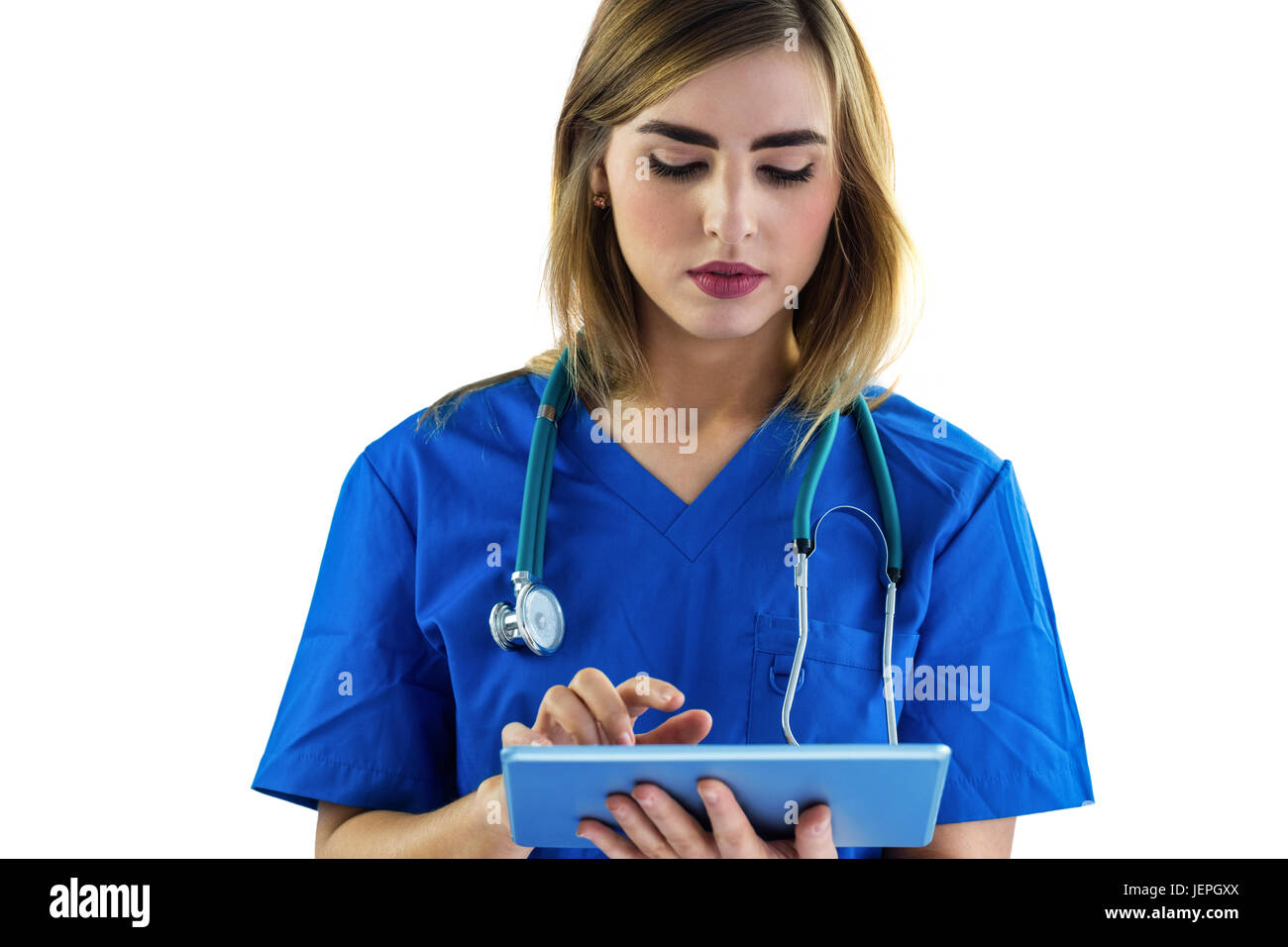 Paramedic tablet hi-res stock photography and images - Alamy
