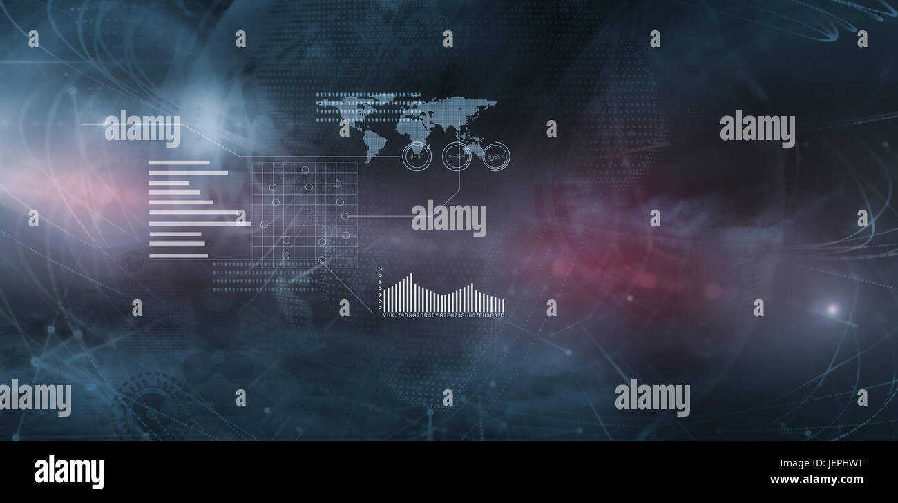 A digital computer interface Stock Photo - Alamy