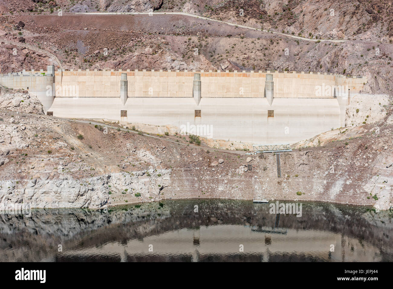Infrastructure of the Boulder Dam Stock Photo - Alamy