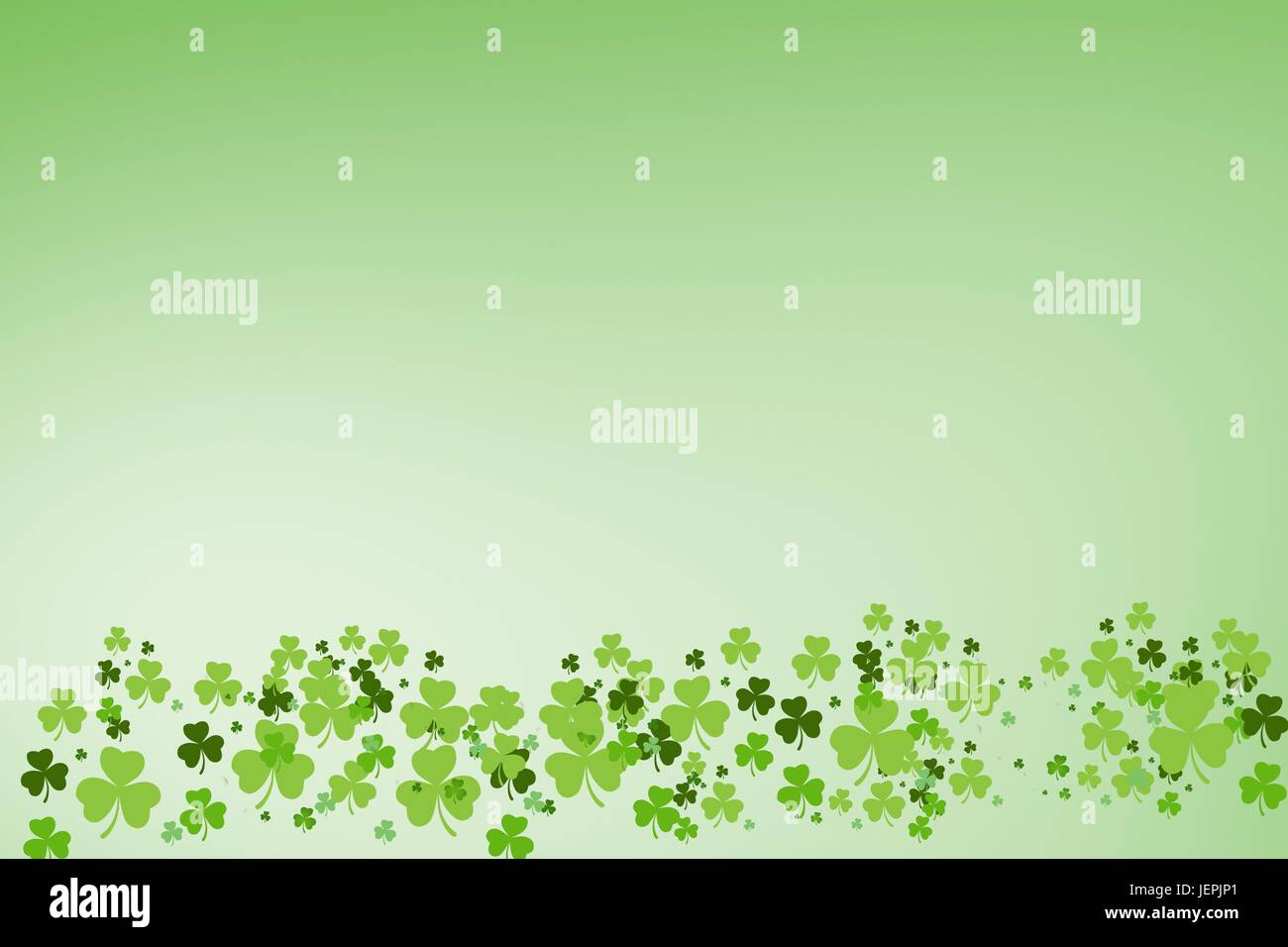 Picture of green shamrock Stock Photo - Alamy
