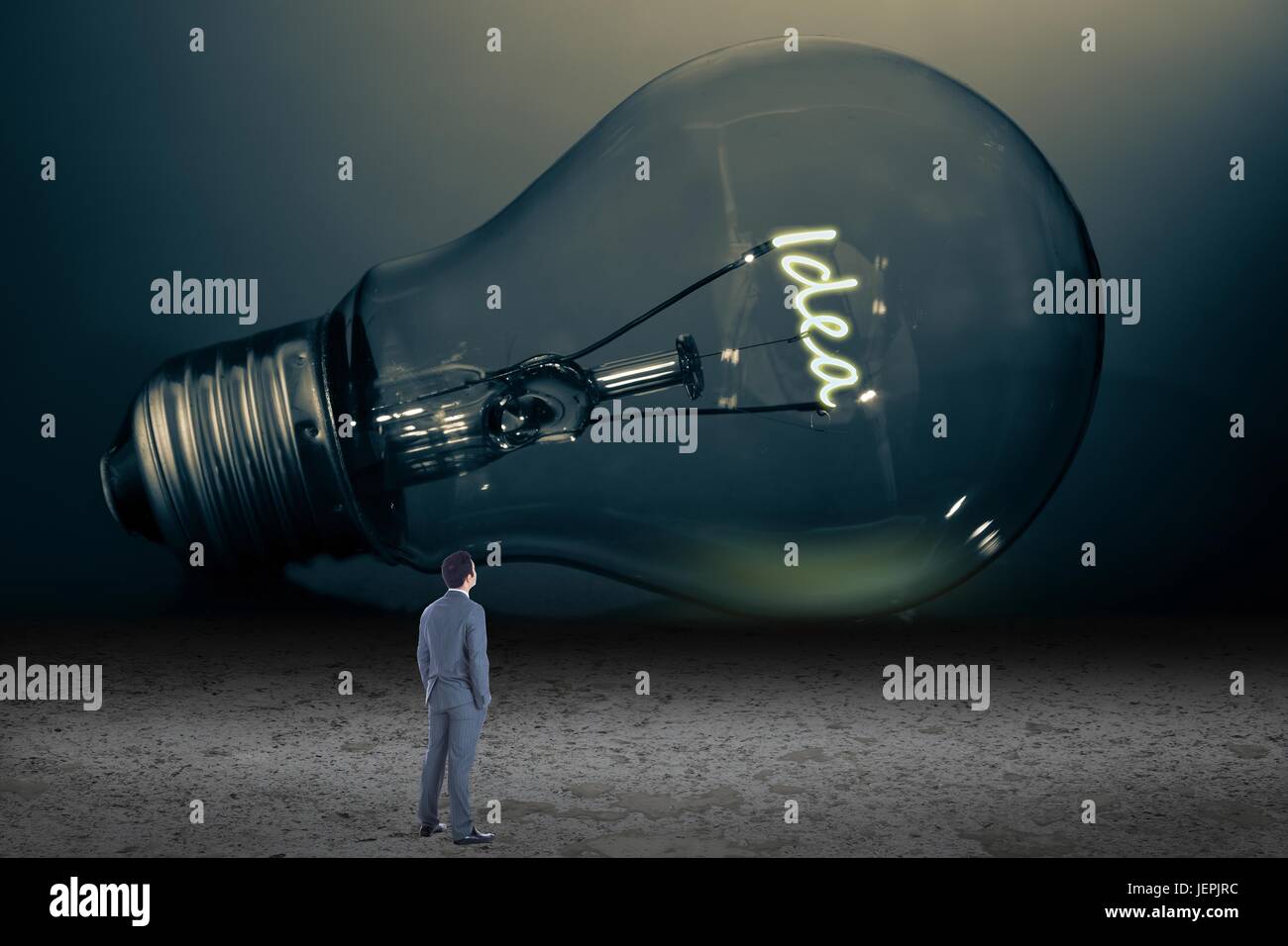 Giant light bulb hi-res stock photography and images - Alamy