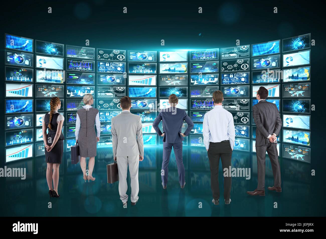 Business team looking map hi-res stock photography and images - Alamy