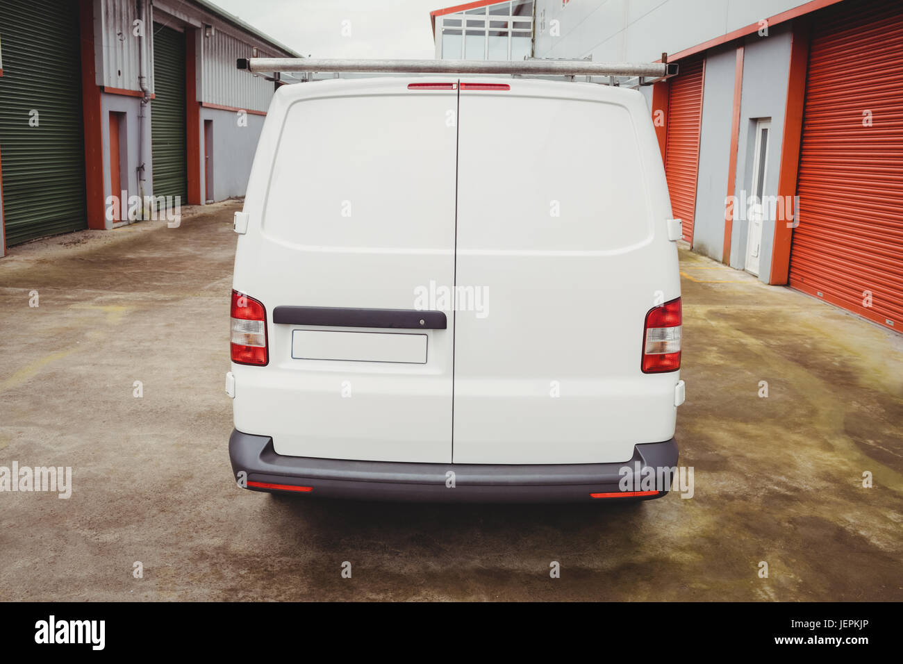 Picture of a van Stock Photo - Alamy