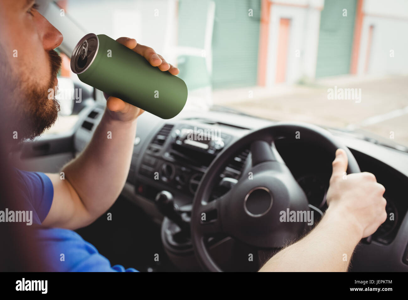 Man driving while drunk Stock Photo - Alamy