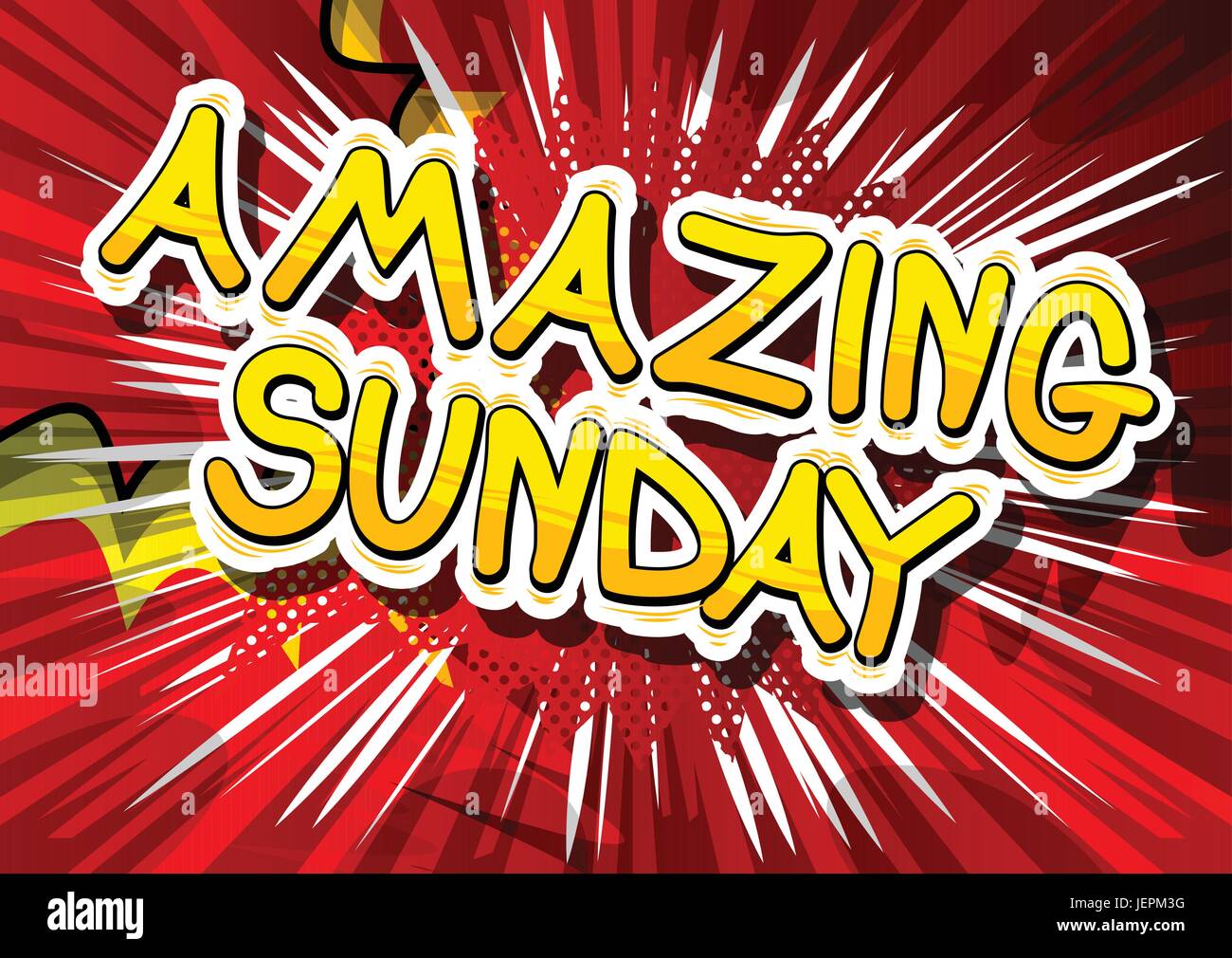 Sunday comics Stock Vector Images - Alamy
