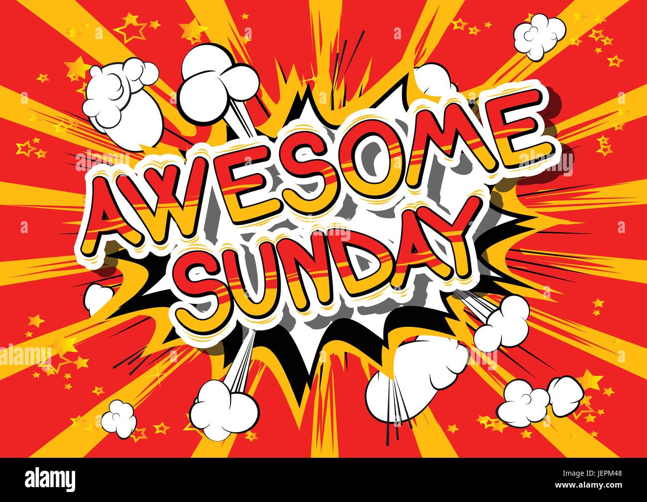 Sunday comics Stock Vector Images - Alamy