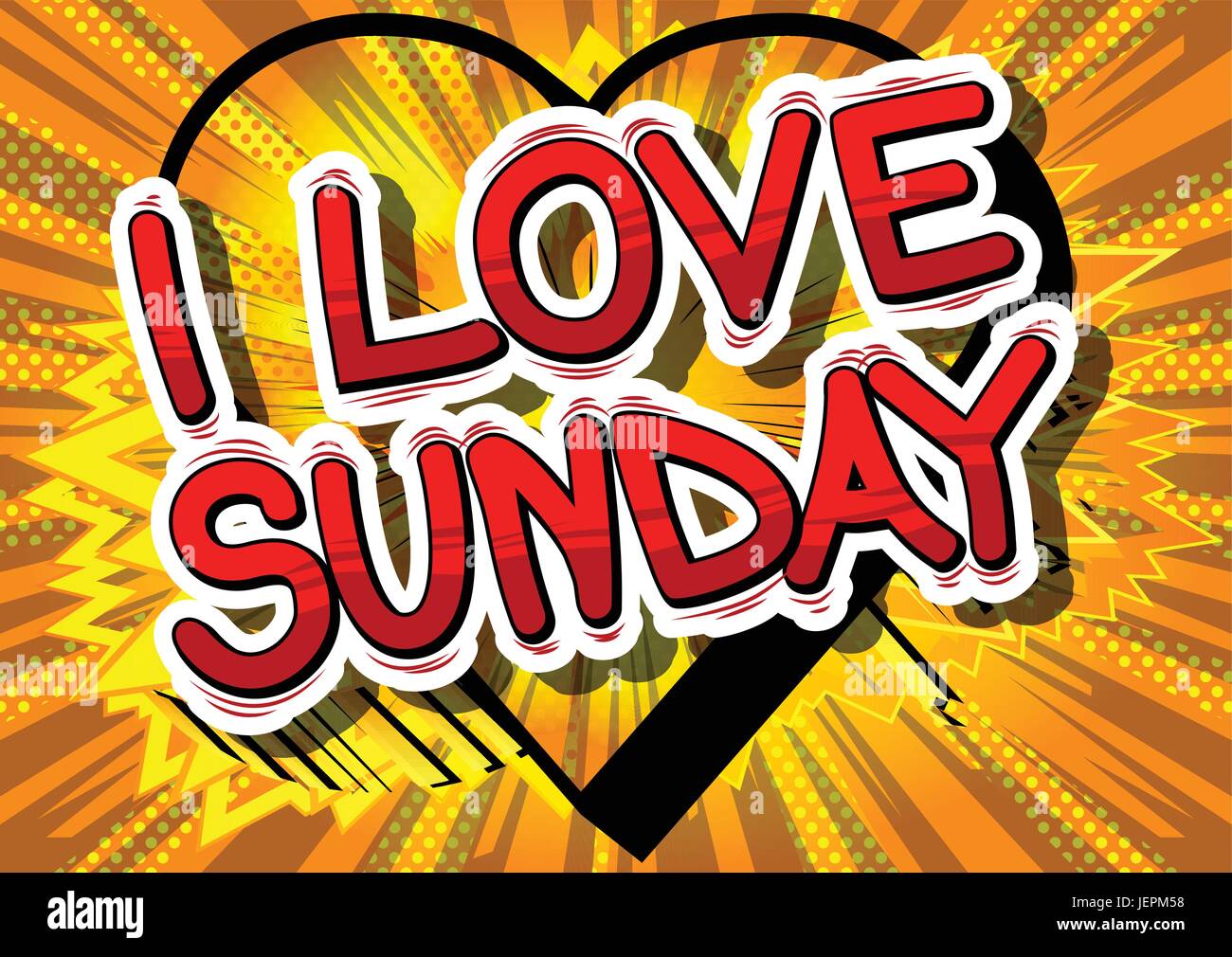 Sunday comics Stock Vector Images - Alamy