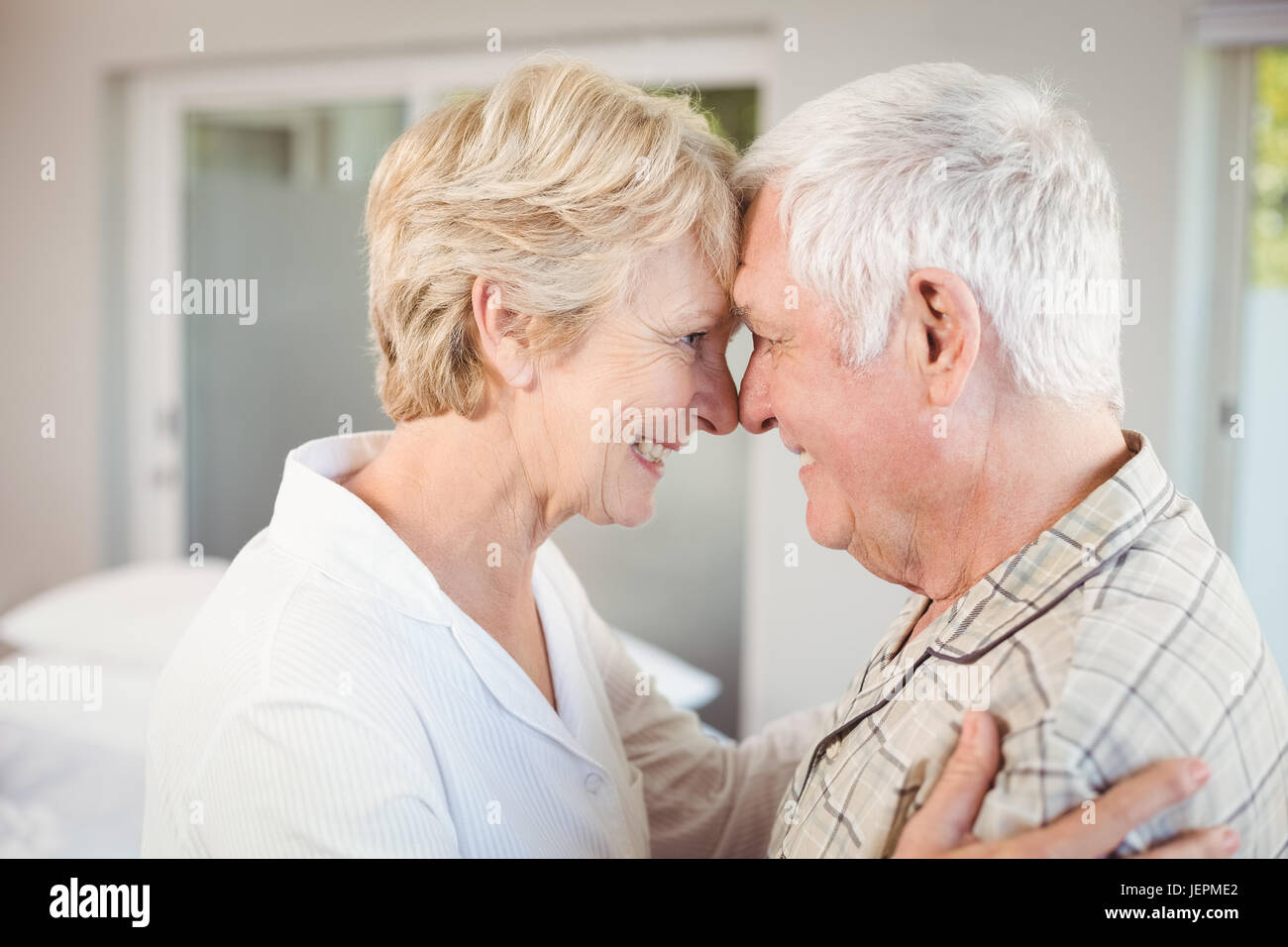 Mature man touching nose hi-res stock photography and images - Alamy
