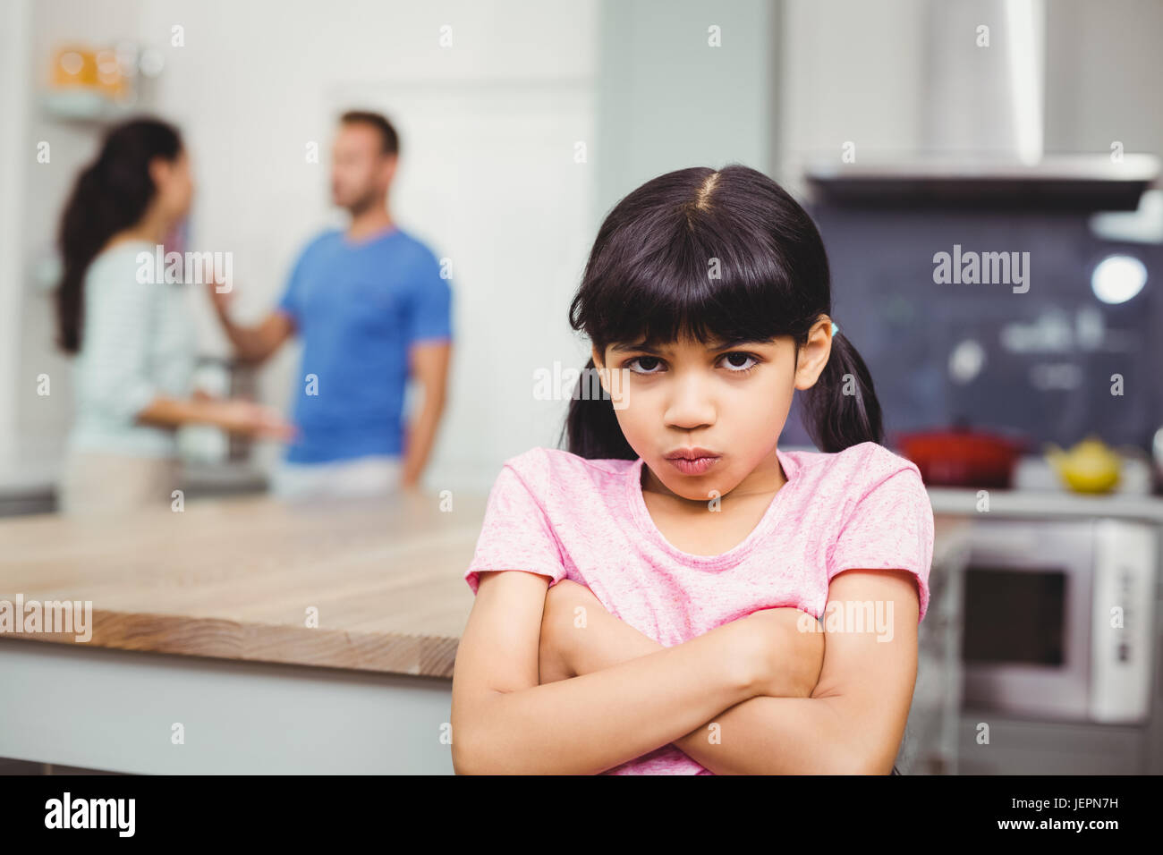Angry father annoyed daughter hi-res stock photography and images - Alamy