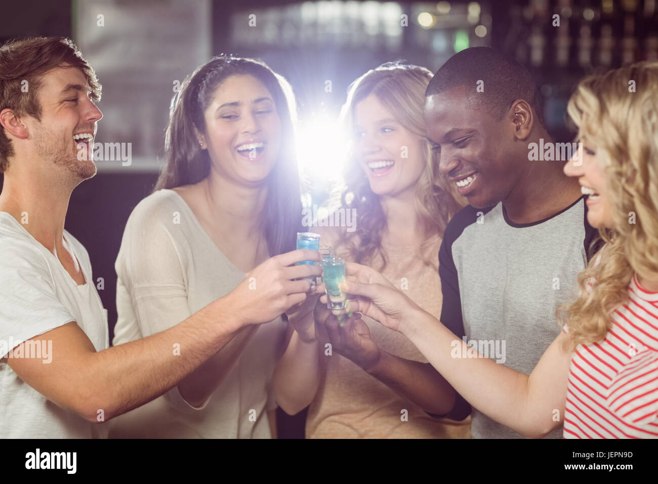 Cheers to shots hi-res stock photography and images - Alamy