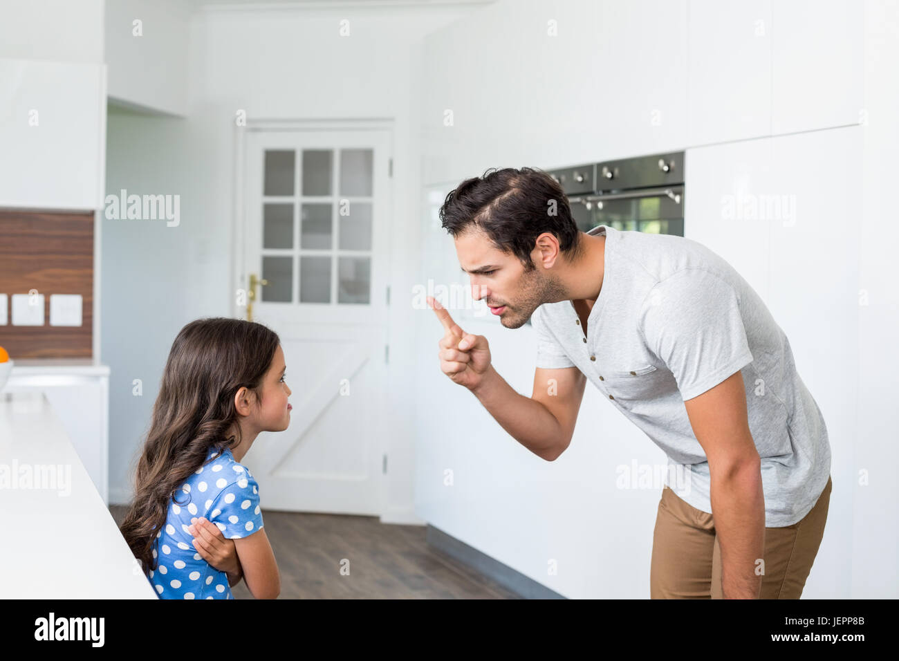 Parent scolding child hi-res stock photography and images - Alamy