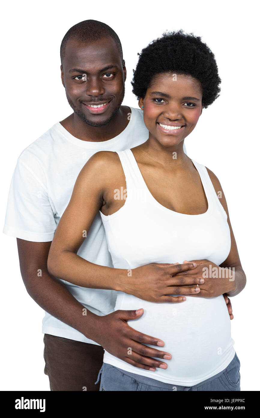 Couple expecting a baby Stock Photo - Alamy