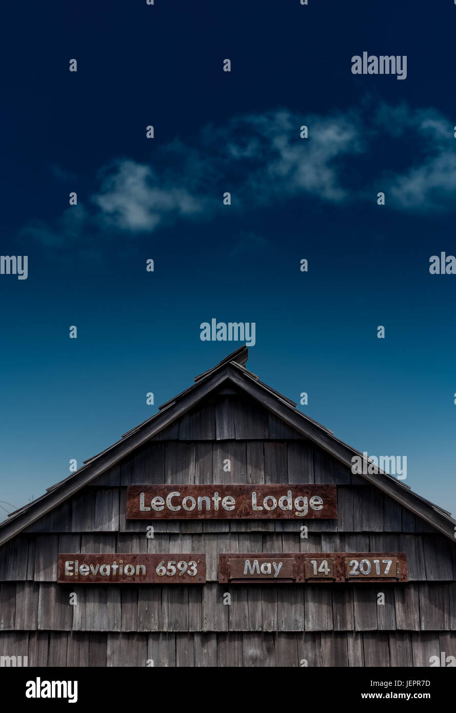 Leconte lodge hi-res stock photography and images - Alamy