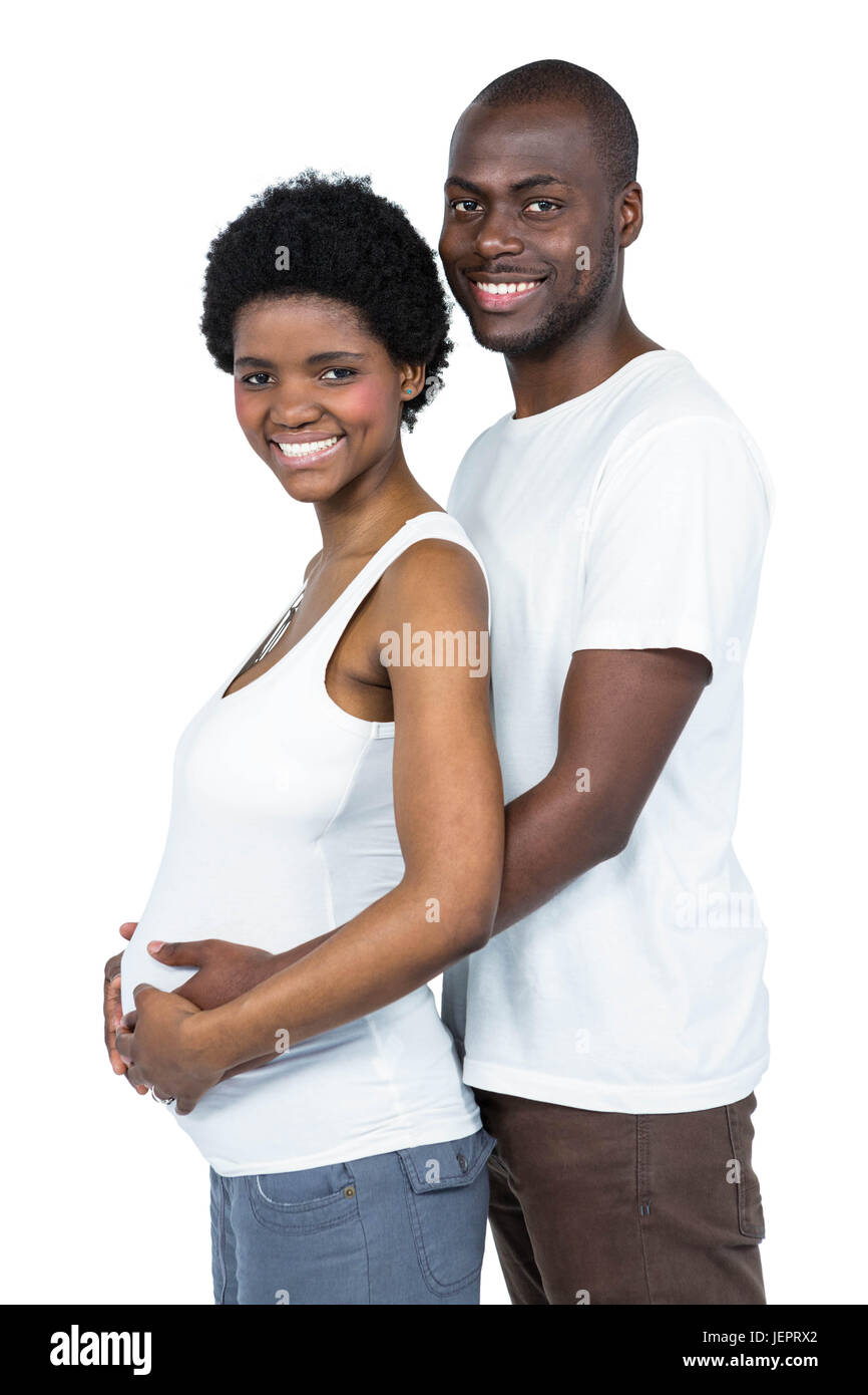 Couple expecting a baby Stock Photo - Alamy