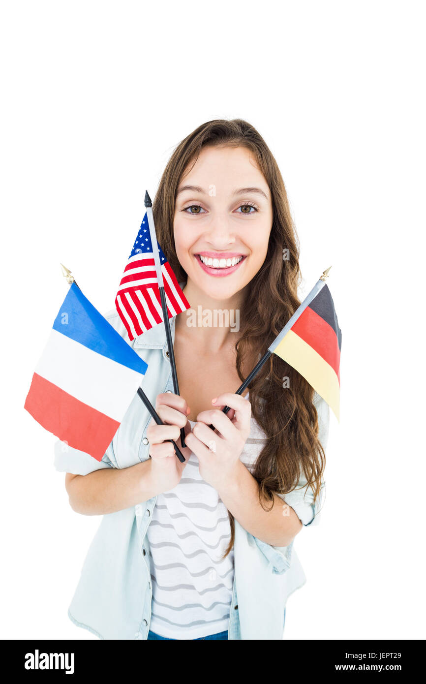 Student flags hi-res stock photography and images - Alamy