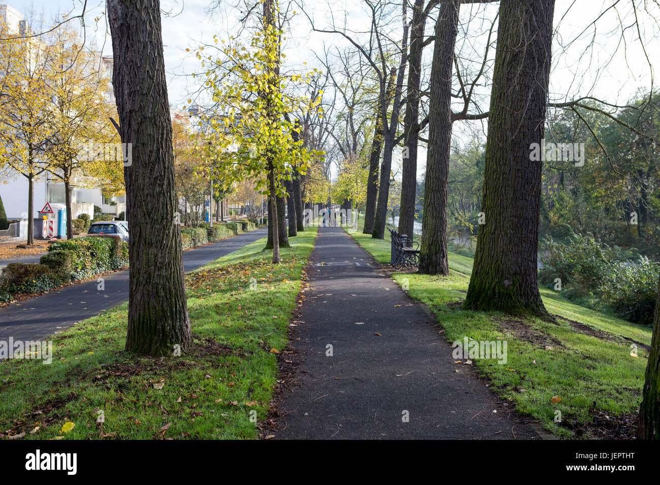 Ahr-river in Bad Neuenahr Stock Photo - Alamy
