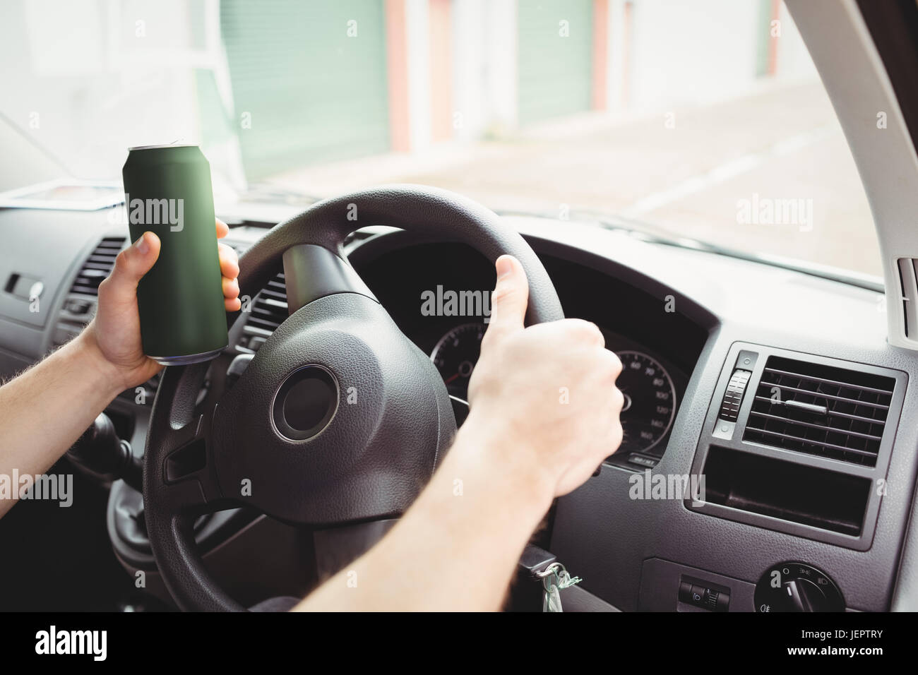 Man driving while drunk Stock Photo - Alamy