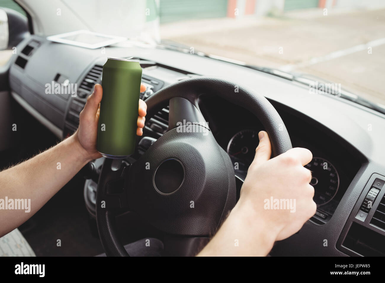 Man driving while drunk Stock Photo - Alamy