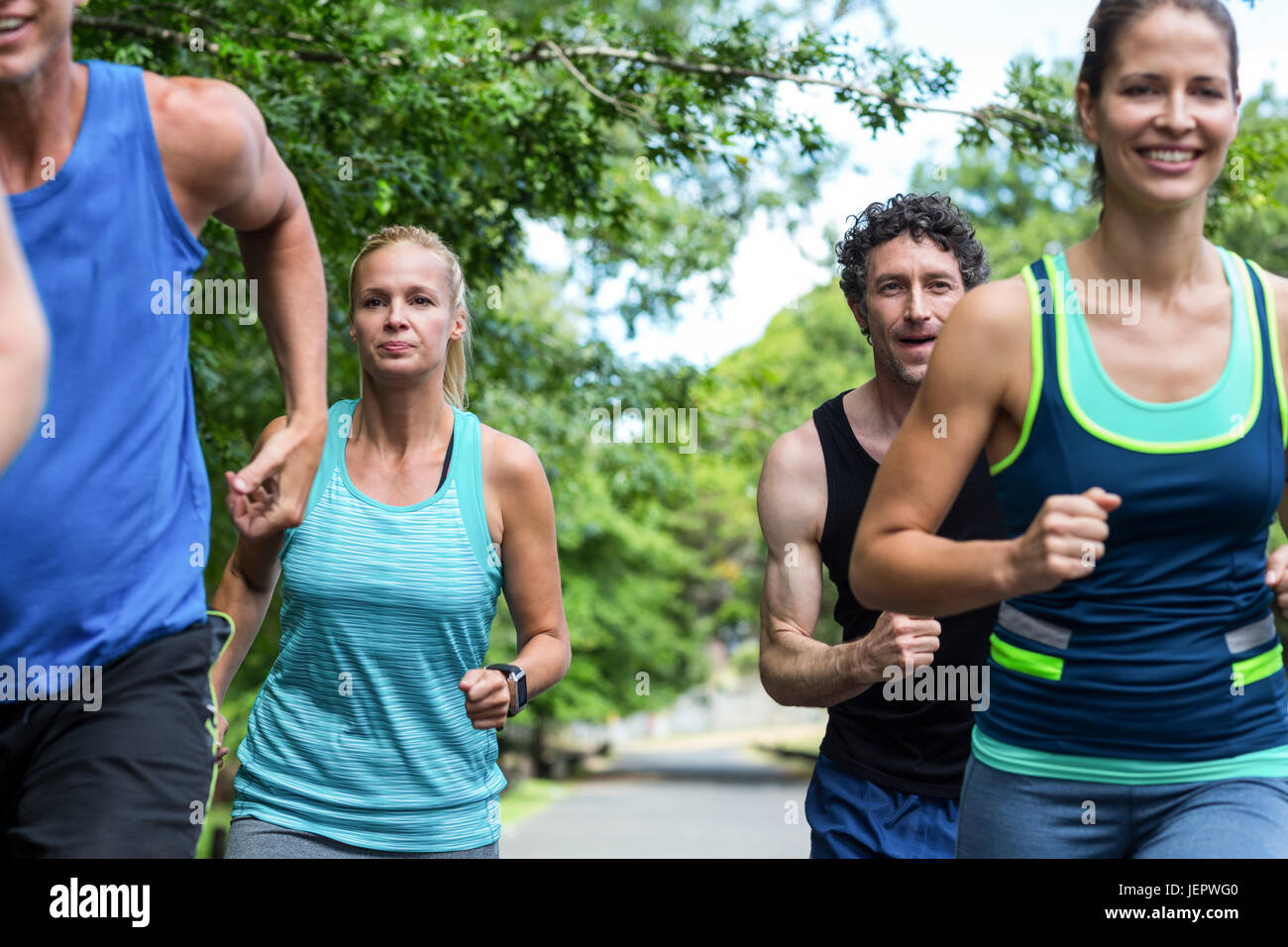 Marathon athletes running Stock Photo - Alamy