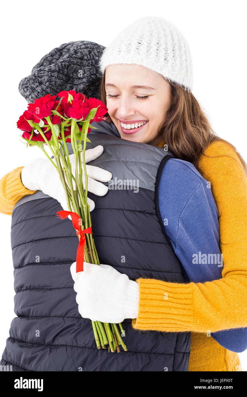 Couple giving each other affection hi-res stock photography and images ...