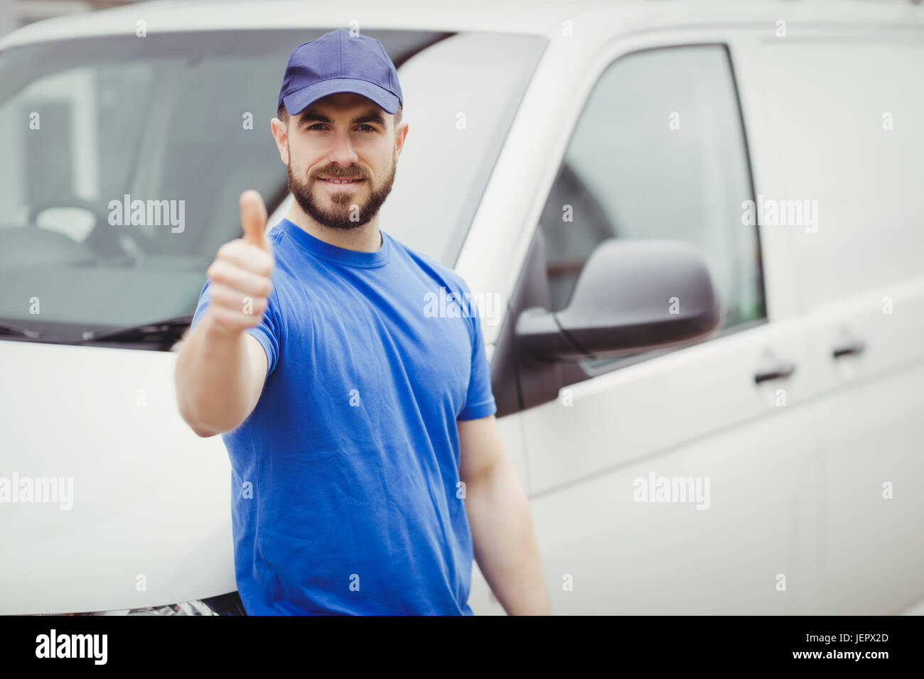 White van man hi-res stock photography and images - Alamy