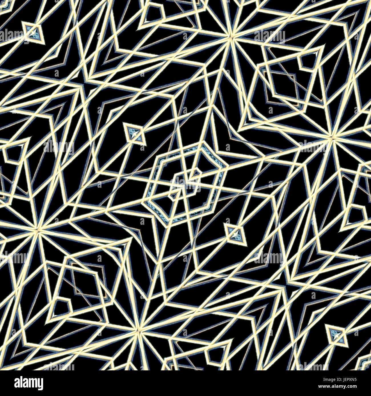 Complex Polygons Motif Futuristic Pattern Stock Photo - Alamy