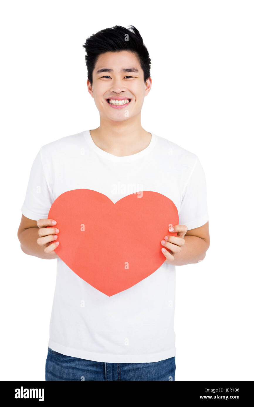 Man holding a heart hi-res stock photography and images - Alamy
