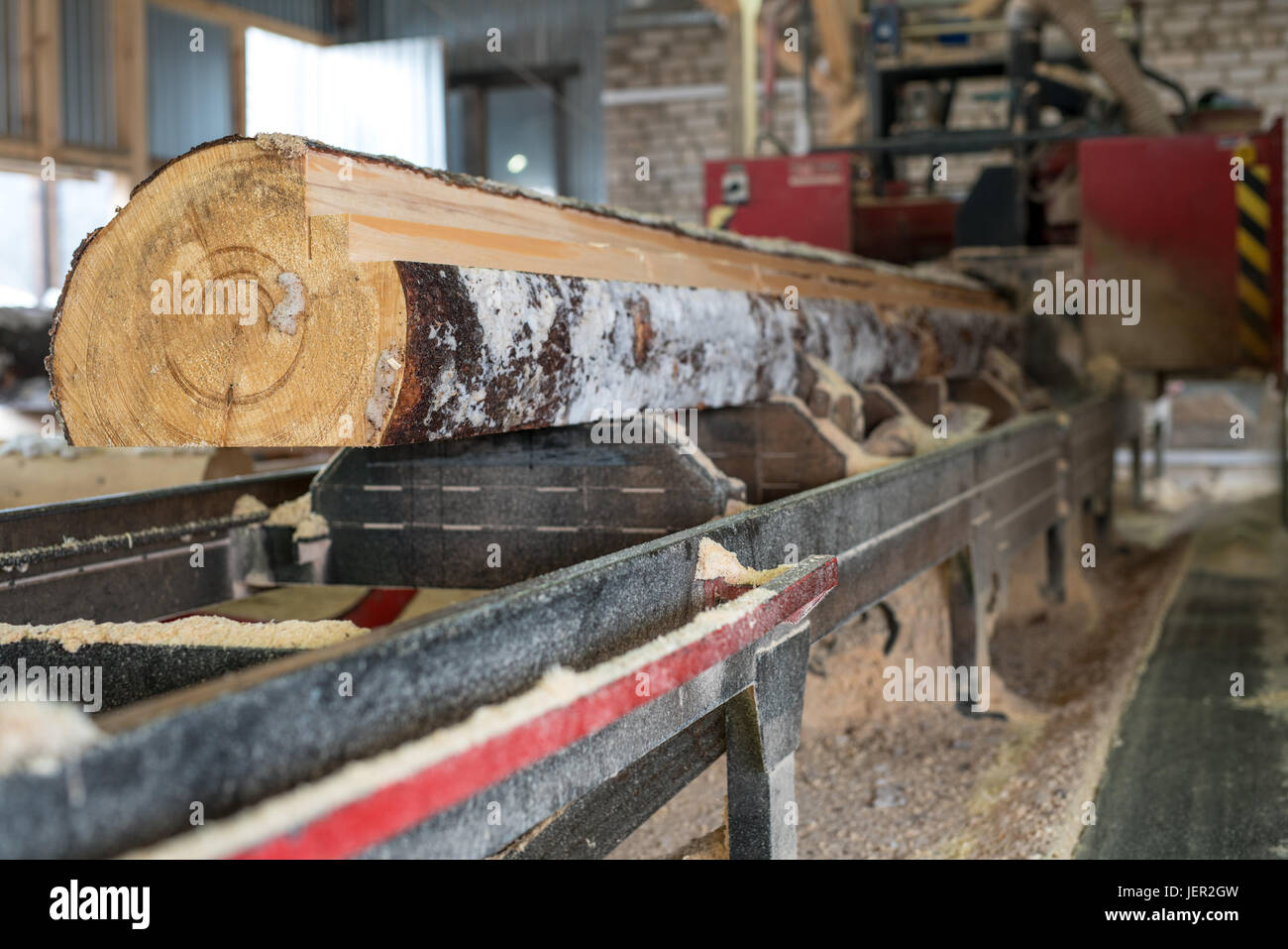 Modern sawmill hi-res stock photography and images - Alamy