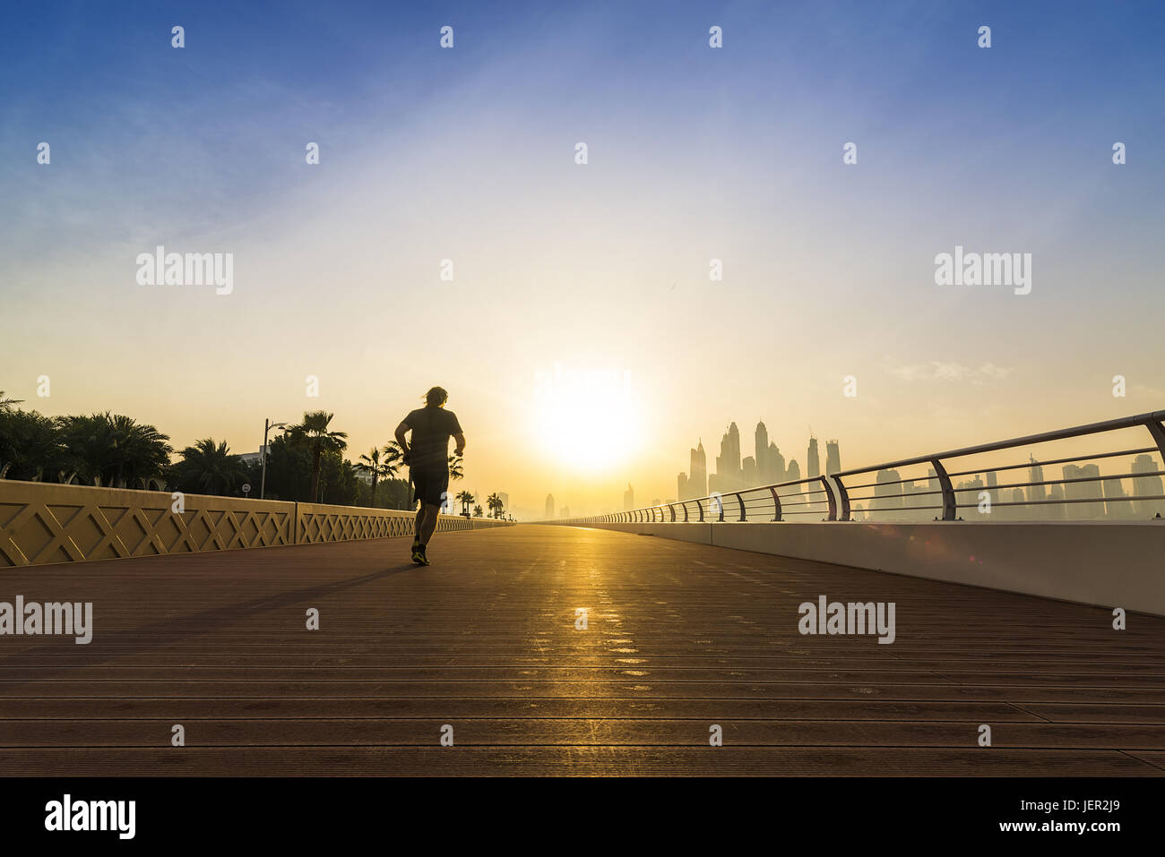 jogging in the morning Stock Photo - Alamy